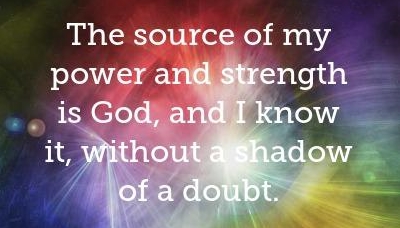 ‘The Source Of My Strength’ – Inspirational thoughts from everyday life