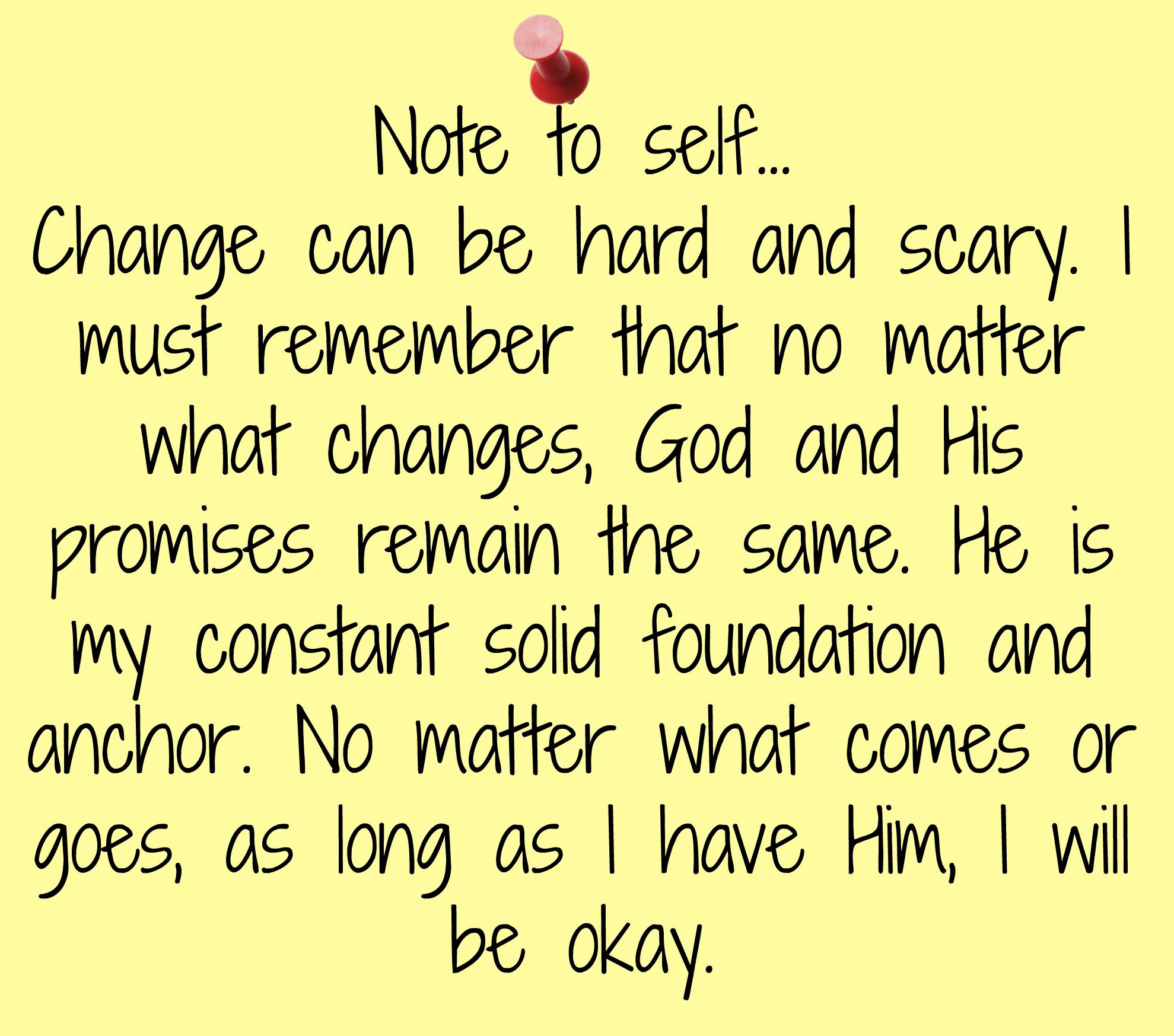 ‘He Is My Constant’ – Inspirational thoughts from everyday life