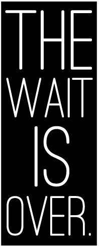 ‘The Wait Is Over’ – Inspirational thoughts from everyday life