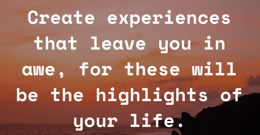 ‘Standing In Awe’ – Inspirational thoughts from everyday life