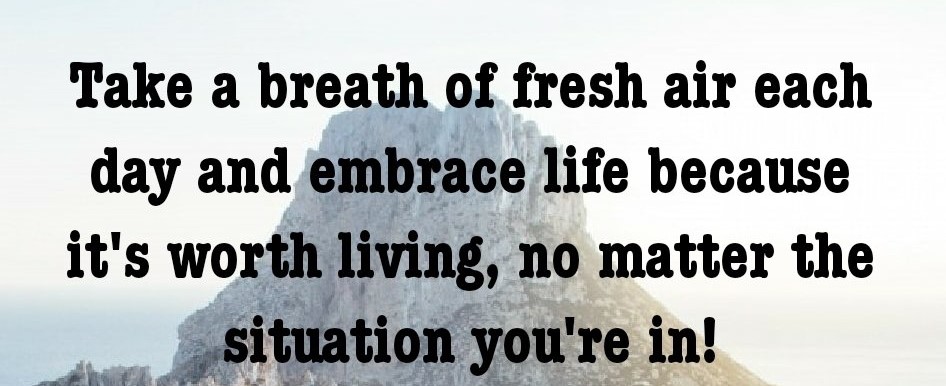‘The Air I Breathe’ – Inspirational thoughts from everyday life