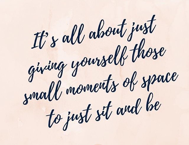 ‘Space To Be Myself’ – Inspirational thoughts from everyday life